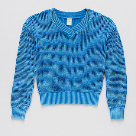 Click here for Thereabouts Little & Big Kid Girls V Neck Long Sle... prices
