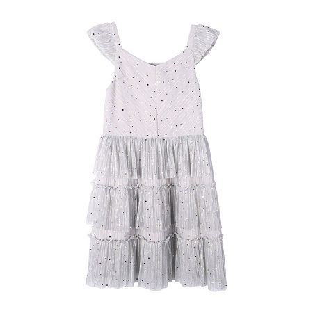 Click here for Lilt Big Kid Girls Short Sleeve Party Dress  7  Si... prices
