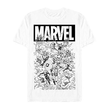 Click here for Mens Short Sleeve Marvel Graphic T-Shirt  X-large... prices