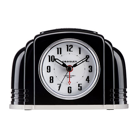 Click here for Crosley Black Vintage Alarm Clock  One Size  Black prices
