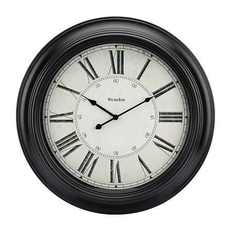 Click here for Westclox Round Extra Large Vintage Black Wall Cloc... prices