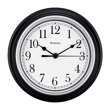 Click here for Westclox Simplicity Round Wall Clock - Black prices
