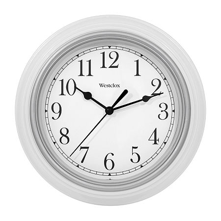Click here for Westclox 9 White Round Wall Clock  One Size  White prices