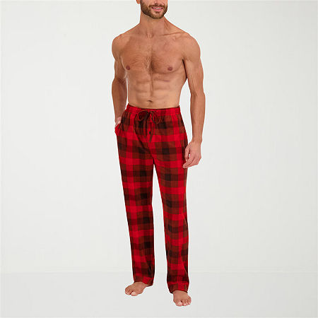 Click here for Hanes Mens Microfleece Pajama Pants  X-large  Red prices