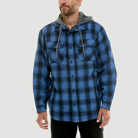 Click here for Mens Smiths Sherpa-Lined Flannel Shirt Jacket - Na... prices