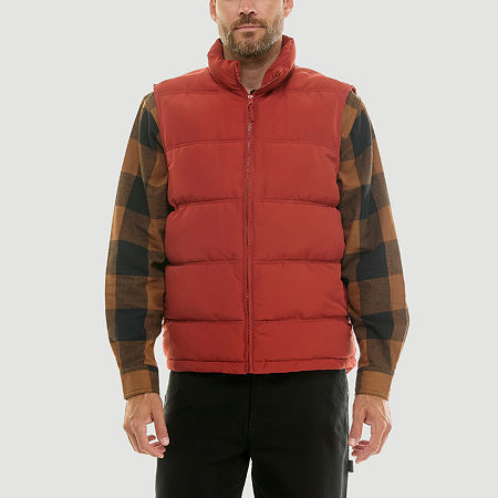 Click here for Hallstatt Mens Midweight Puffer Vest  Large  Red prices