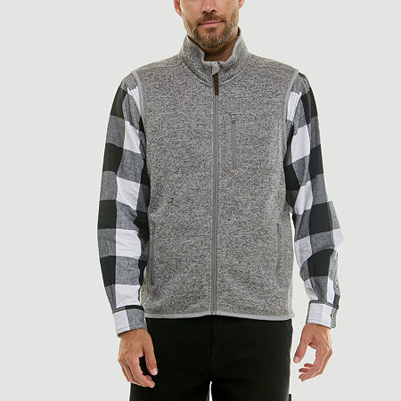 Click here for Hallstatt Mens Midweight Fleece Vest  Medium  Gray prices