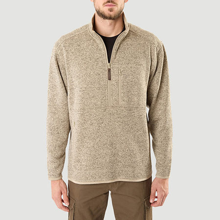 Click here for Hallstatt Mens Mock Neck Long Sleeve Quarter-Zip P... prices