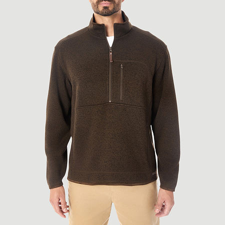 Click here for Hallstatt Mens Mock Neck Long Sleeve Quarter-Zip P... prices