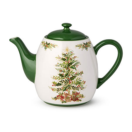Click here for Certified International Holly Tree Ceramic Teapot... prices