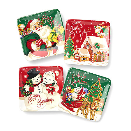 Click here for Certified International Santas Retro Christmas Can... prices