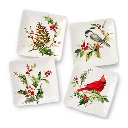 Click here for Certified International Holly Vines Canape Plates... prices