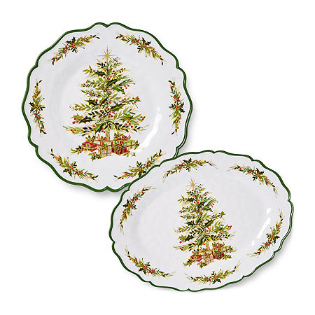 Click here for Certified International Holly Tree 2-pc. Serving P... prices