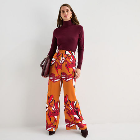 Click here for Worthington Womens Flare Pull-On Pant  X-large  Br... prices