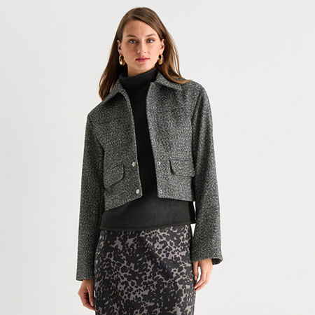 Click here for Worthington Womens Midweight Cropped Jacket  Xx-la... prices