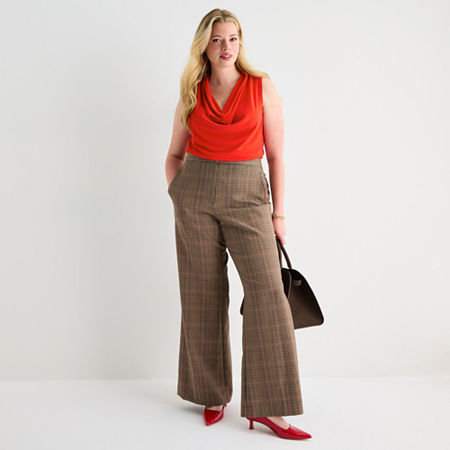 Click here for Worthington Plus Womens Fit and Flare Pant  22w  B... prices