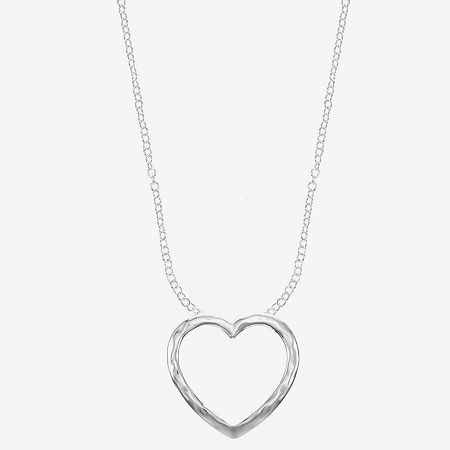 Click here for Liz Claiborne Silver Tone Hammered Open Womens Hea... prices