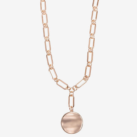 Click here for Liz Claiborne Wavy Coin Womens Paperclip 17 Inch P... prices