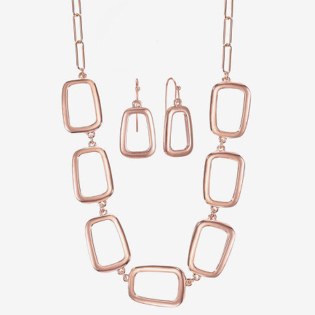 Click here for Liz Claiborne Frontal Collar Necklace & Drop Earri... prices