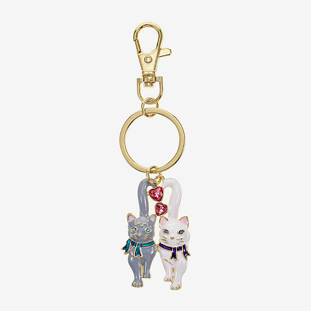 Click here for Monet Jewelry Gold Tone Cats Key Chain  One Size... prices