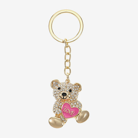 Click here for Monet Jewelry Gold Tone Love Bear Heart Key Chain... prices