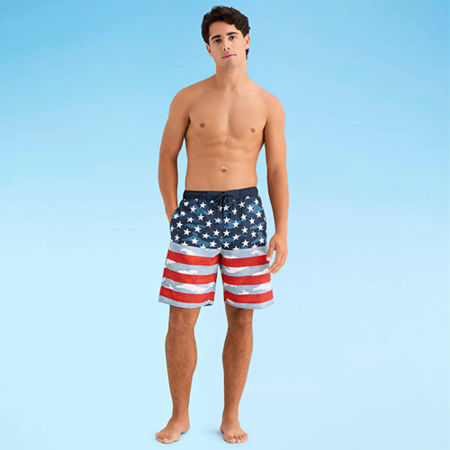 Click here for Burnside Mens Drawstring Waist Holiday Swim Shorts... prices