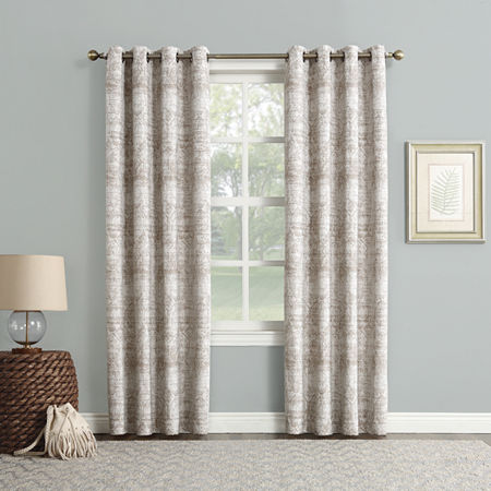 Click here for Darren Distressed Woven Jacquard Blackout Grommet... prices