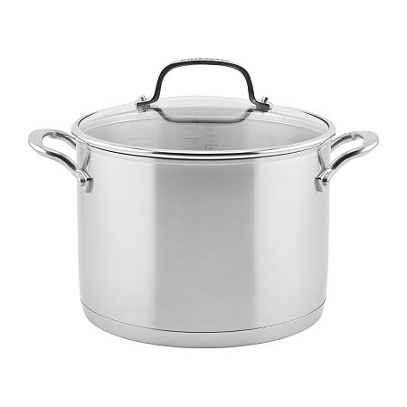 Click here for KitchenAid 3-Ply Stainless Steel 8-qt. Stockpot  O... prices
