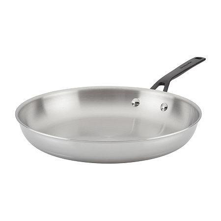 Click here for KitchenAid 5-Ply Clad Stainless Steel 12.25 Frying... prices