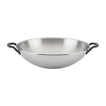 Click here for KitchenAid 5-Ply Clad Stainless Steel 15 Wok  One... prices