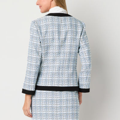 Black Label by Evan-Picone Womens Classic Fit Suit Jacket, Color: Pale ...