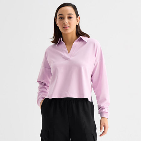 Click here for Stylus Womens Long Sleeve T-Shirt  X-small  Purple prices