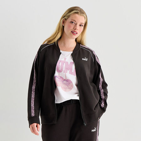 Click here for Puma Womens Animal Print Relaxed Track Jacket Plus... prices