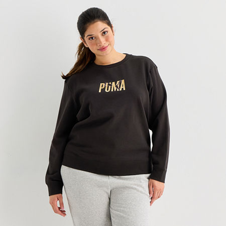 Click here for PUMA Womens Plus Crew Neck Long Sleeve Sweatshirt... prices