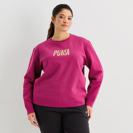 Click here for PUMA Womens Plus Crew Neck Long Sleeve Sweatshirt... prices