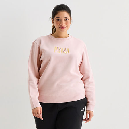 Click here for PUMA Womens Plus Crew Neck Long Sleeve Sweatshirt... prices