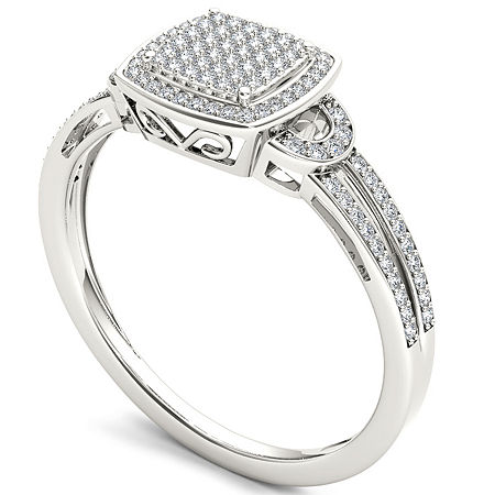 Click here for 1/5 CT.T.W. Natural Round Diamond 10K Gold Engagem... prices