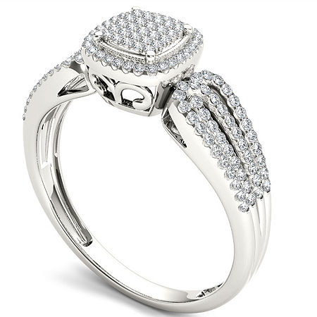 Click here for 1/5 CT.T.W. Natural Round Diamond 10K Gold Engagem... prices