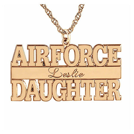Click here for Personalized Airforce Daughter Name Engraved Penda... prices