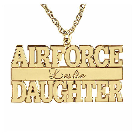Click here for Personalized Airforce Daughter Name Engraved Penda... prices