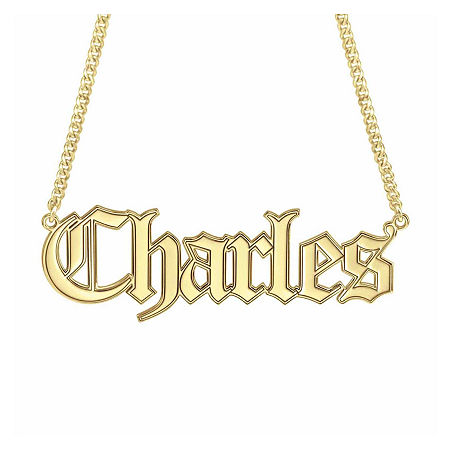 Click here for Personalized Name Necklace  One Size  Yellow prices