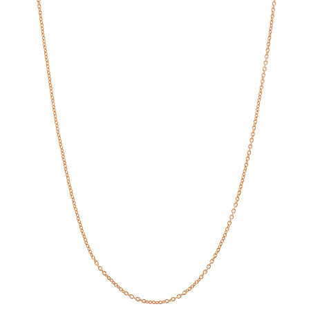 Click here for Unisex Adult 14K Gold Over Silver 22 Inch Cable Ch... prices