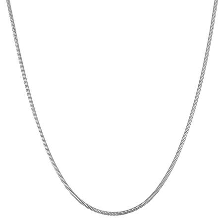 Click here for Unisex Adult Sterling Silver 22 Inch Snake Chain N... prices