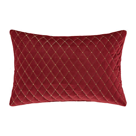 Click here for J. Queen New York Grandeur Crimson Quilted Decorat... prices