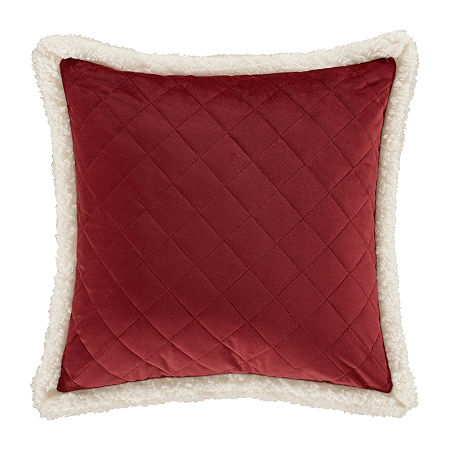 Click here for J. Queen New York Casey Sherpa Crimson 18in. Quilt... prices