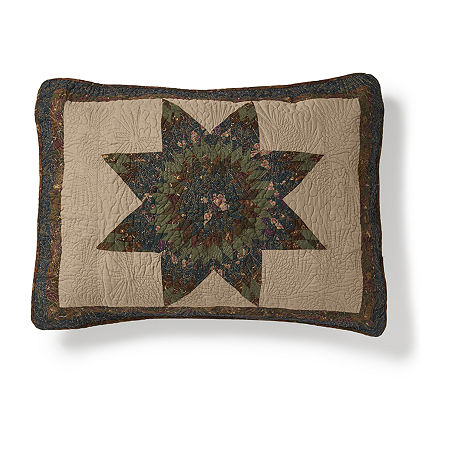 Click here for Donna Sharp Forest Star Pillow Sham  One Size  Bro... prices