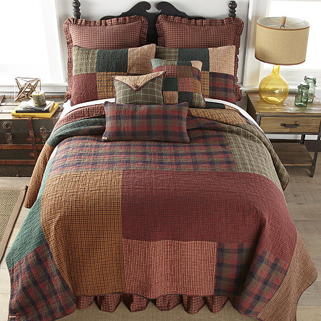 Click here for Donna Sharp Campfire Square Quilt  One Size  Brown prices
