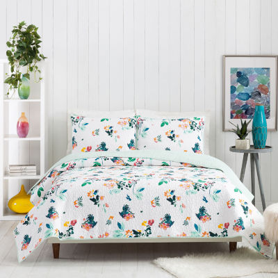 Makers Collective Creative Ingrid Daydreaming Reversible Quilt Set, Color: Multi - JCPenney