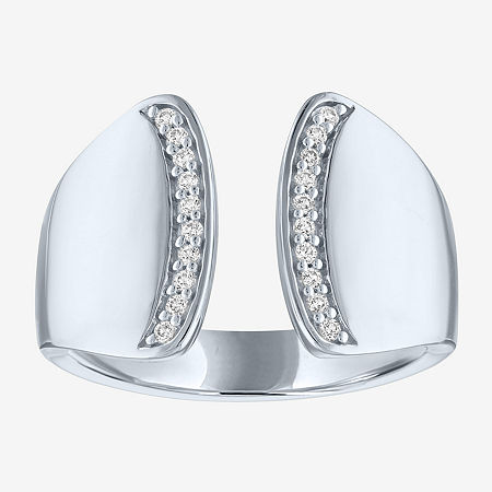 Click here for Diamond Addiction Bold Open Edge Womens 1/10 CT. T... prices