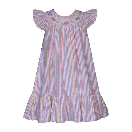 Click here for Bonnie Jean Little Girls Sleeveless Flutter Sleeve... prices